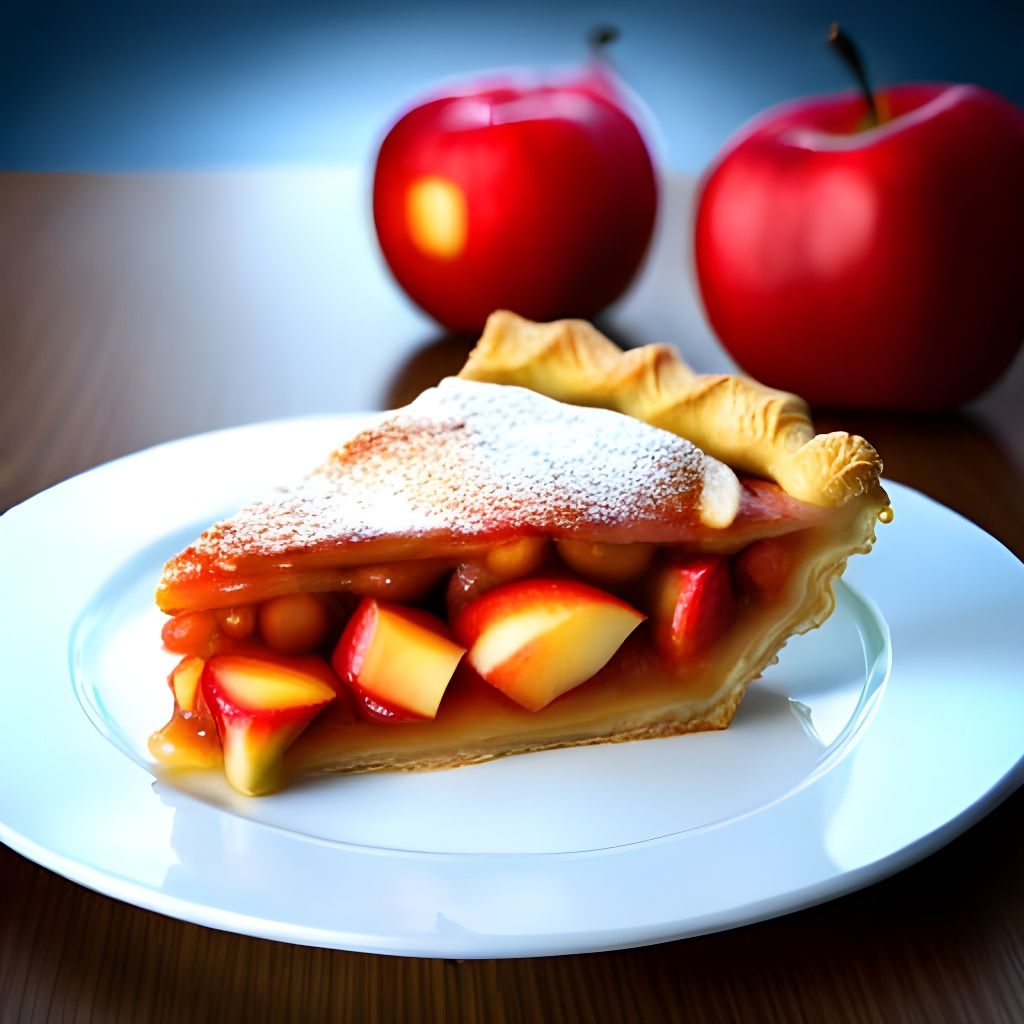 Deliciously Scrumptious Apple Pie - AI Generated Artwork - NightCafe ...