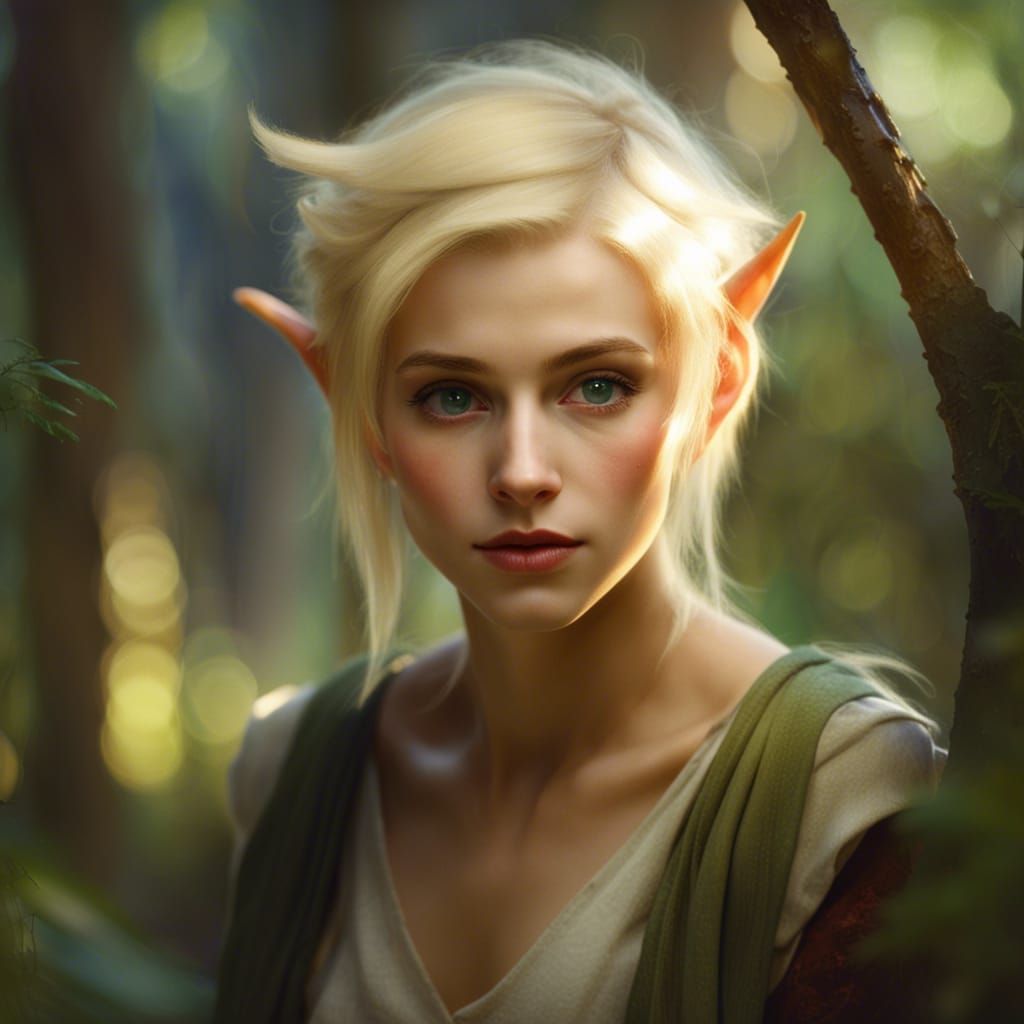 Woodland elf - AI Generated Artwork - NightCafe Creator