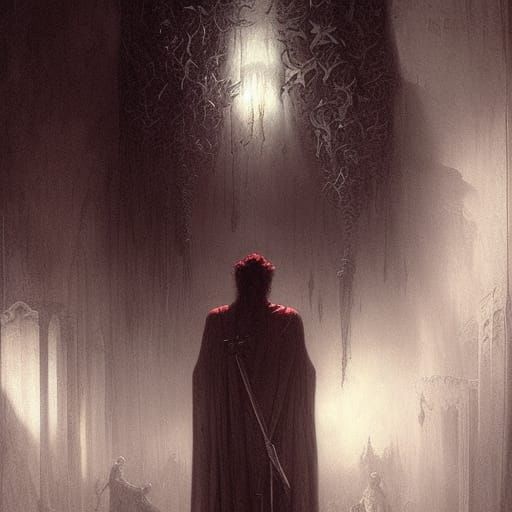 Ethereal Vampire - AI Generated Artwork - NightCafe Creator