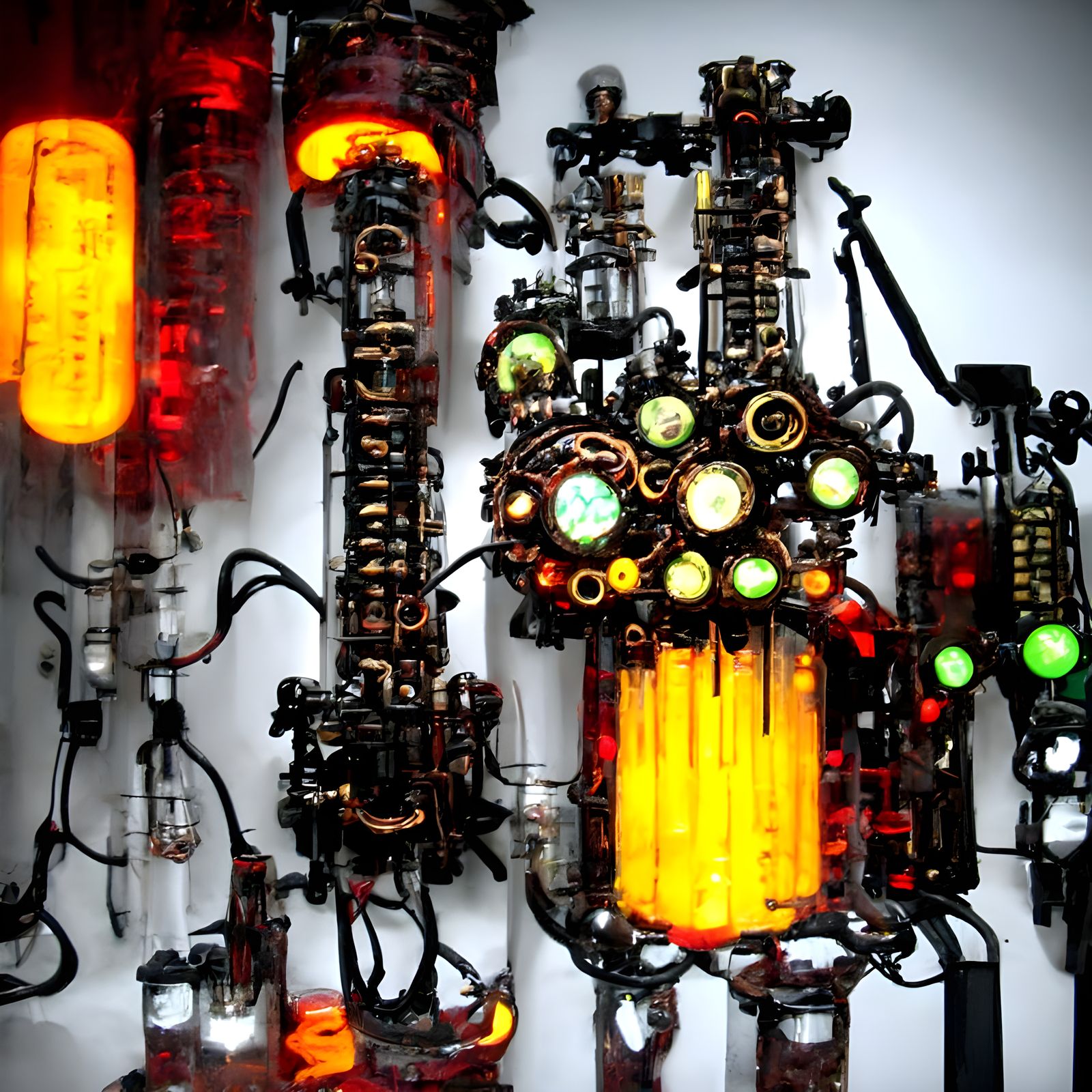 Post-Singularity Machine - AI Generated Artwork - NightCafe Creator