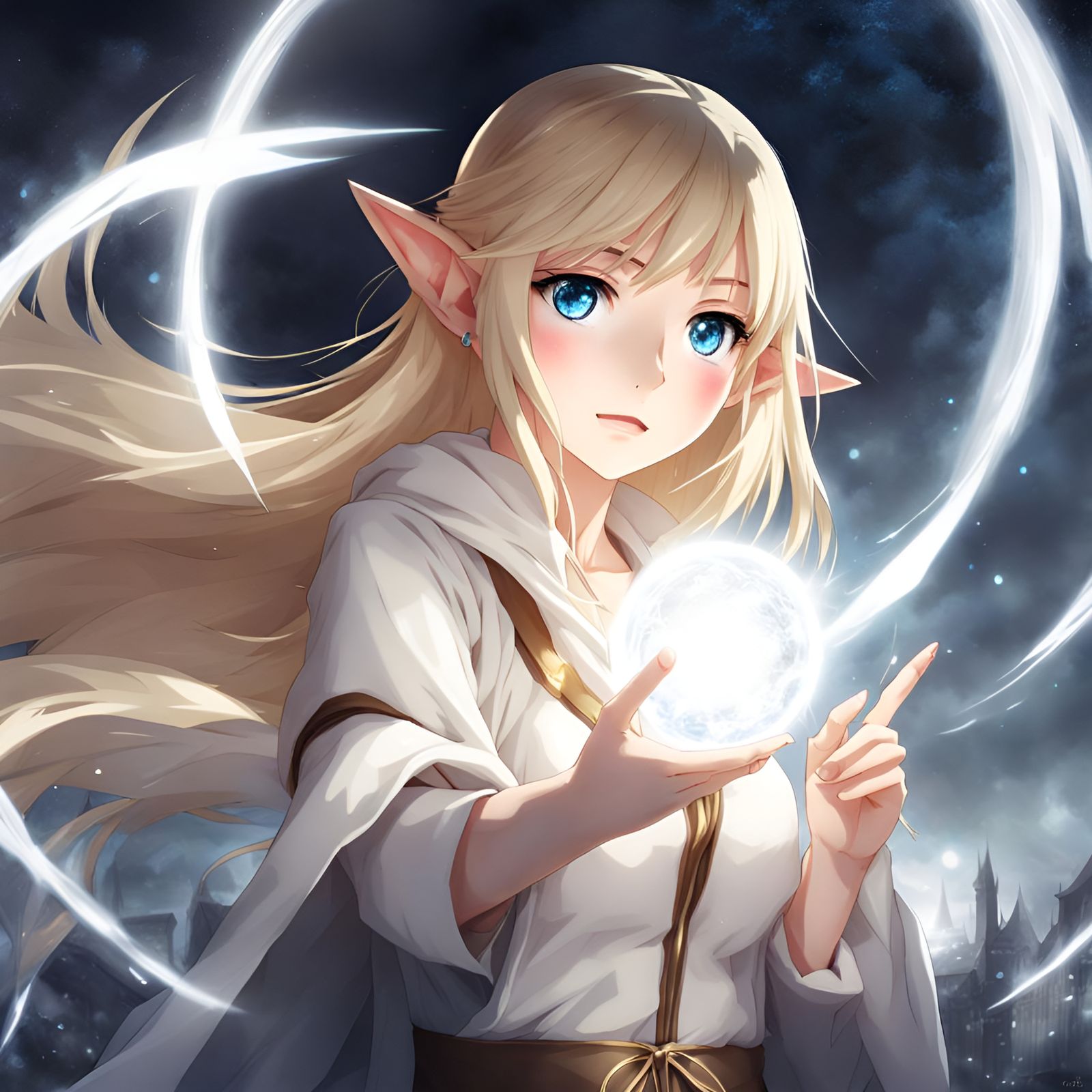 Nimbus with life transference - AI Generated Artwork - NightCafe Creator