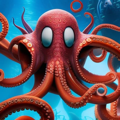 Spider Octopus, cut character from Across the Spiderverse - AI ...