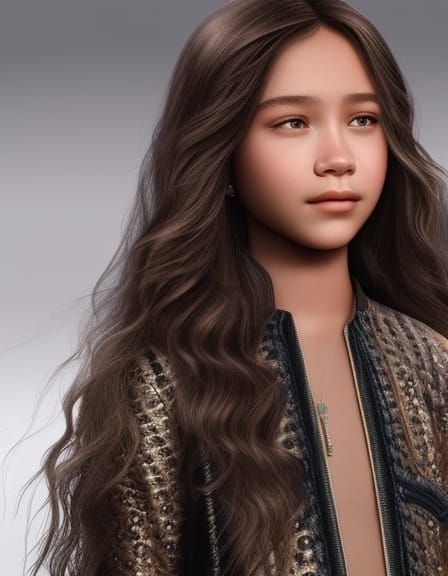 Jenna Ortega - AI Generated Artwork - NightCafe Creator