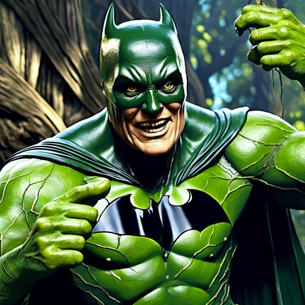 Hulk Batman - AI Generated Artwork - NightCafe Creator