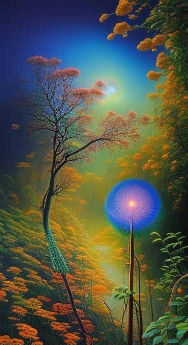 It's the brain's 'user illusion' of itself in brain network in warped perspective with brain ...