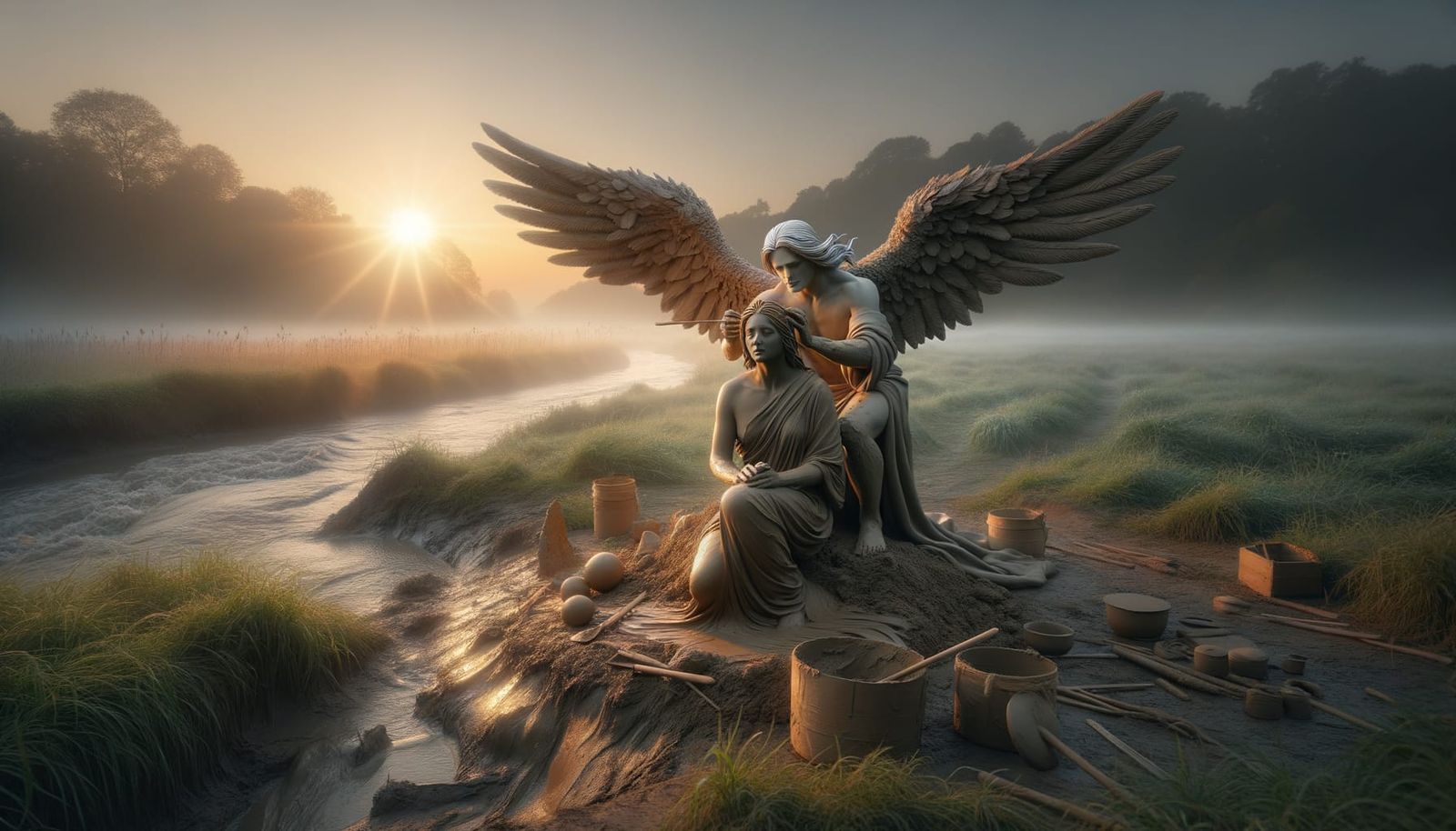 It is said that Angels were tasked with creating the human race - 2 of ...