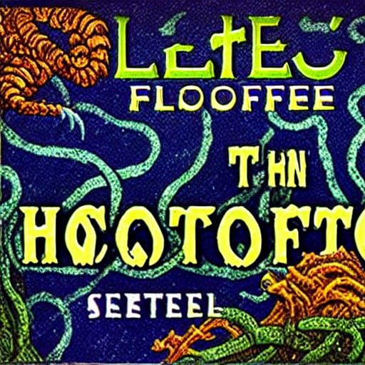 Eldritch Coffee Shop in Dark, Gothic Style - AI Art