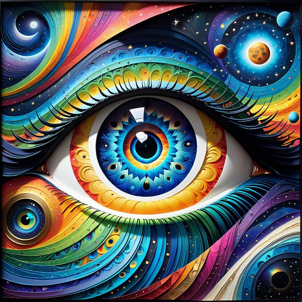 "Eye-verse" - AI Generated Artwork - NightCafe Creator