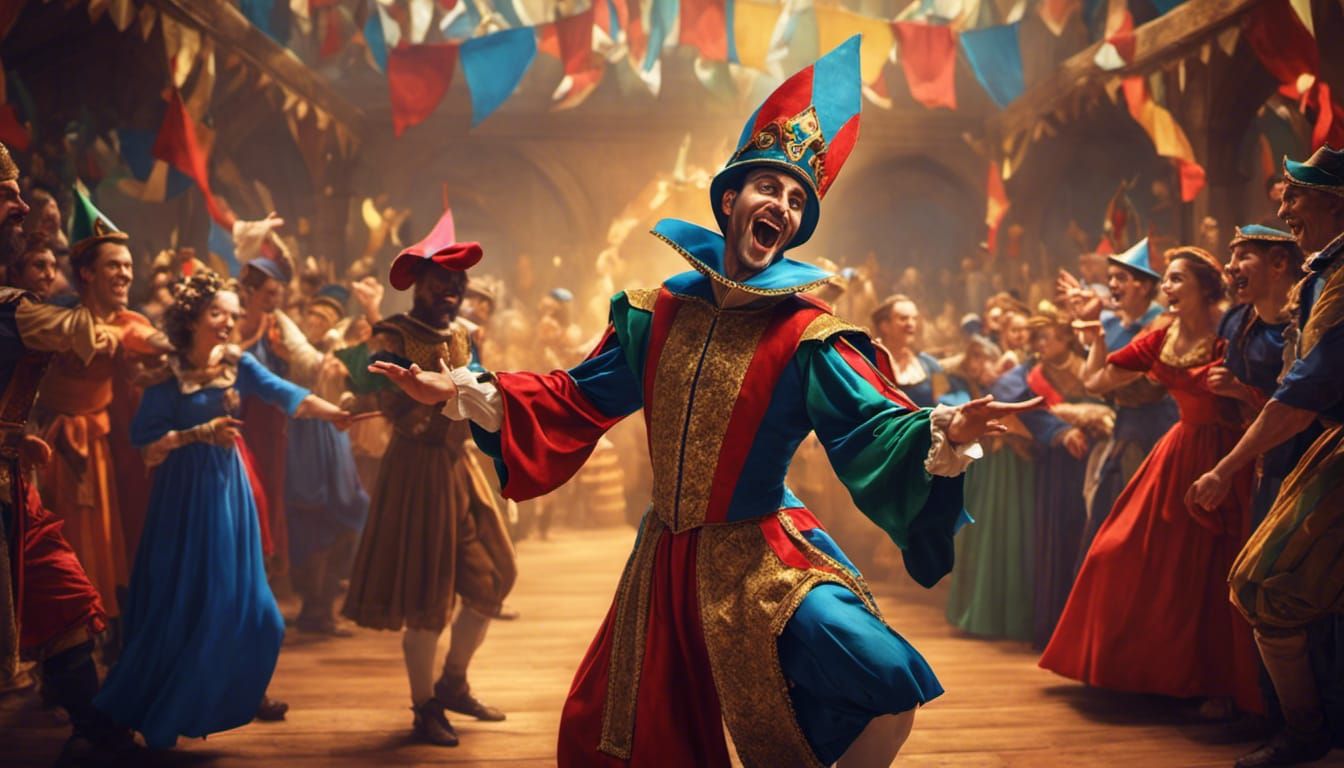 Medieval carnival - AI Generated Artwork - NightCafe Creator