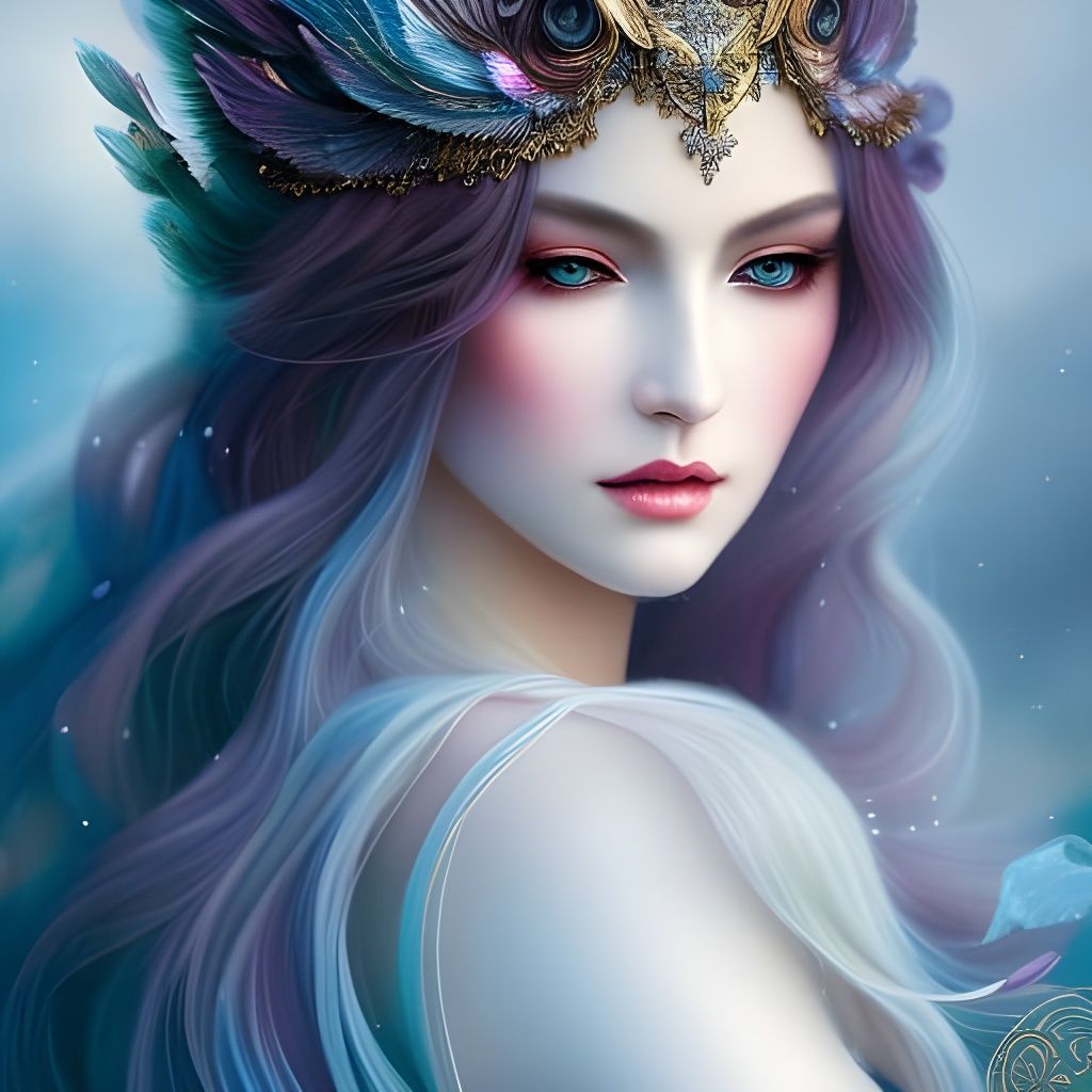 Water Princess - AI Generated Artwork - NightCafe Creator