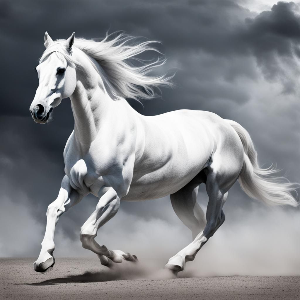 Phantom Horse - AI Generated Artwork - NightCafe Creator