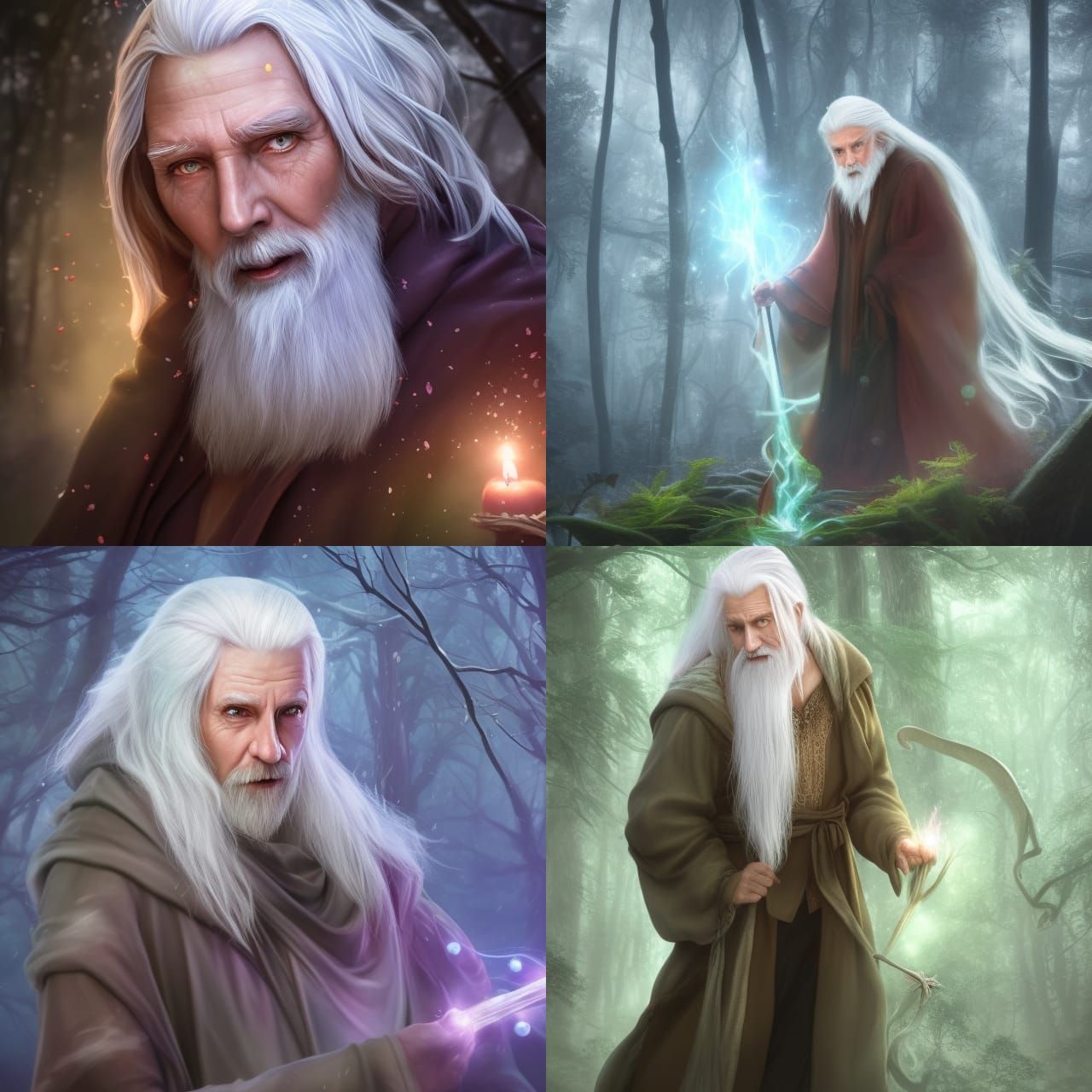 Wizards - AI Generated Artwork - NightCafe Creator