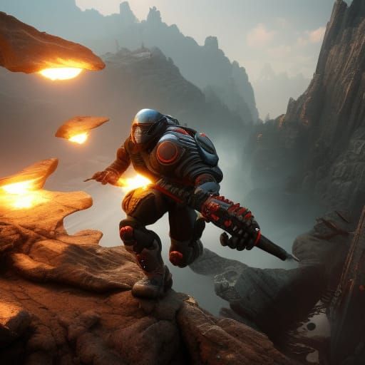 3D Game Art v2 - AI Generated Artwork - NightCafe Creator