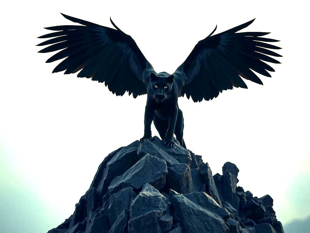 Black Winged Panther - Black Winged Panther in Cinematic Fil...