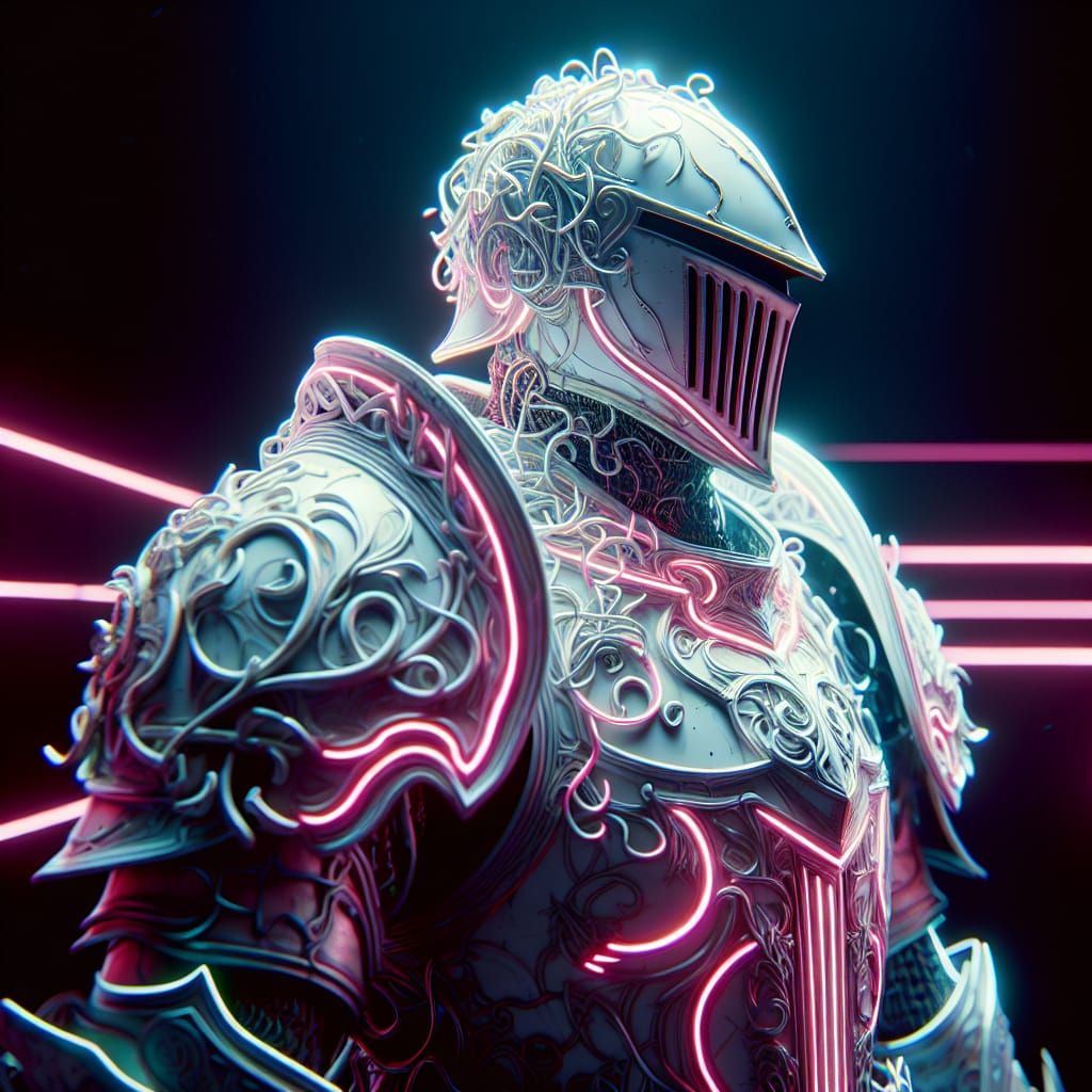 Knight Of The Future - AI Generated Artwork - NightCafe Creator