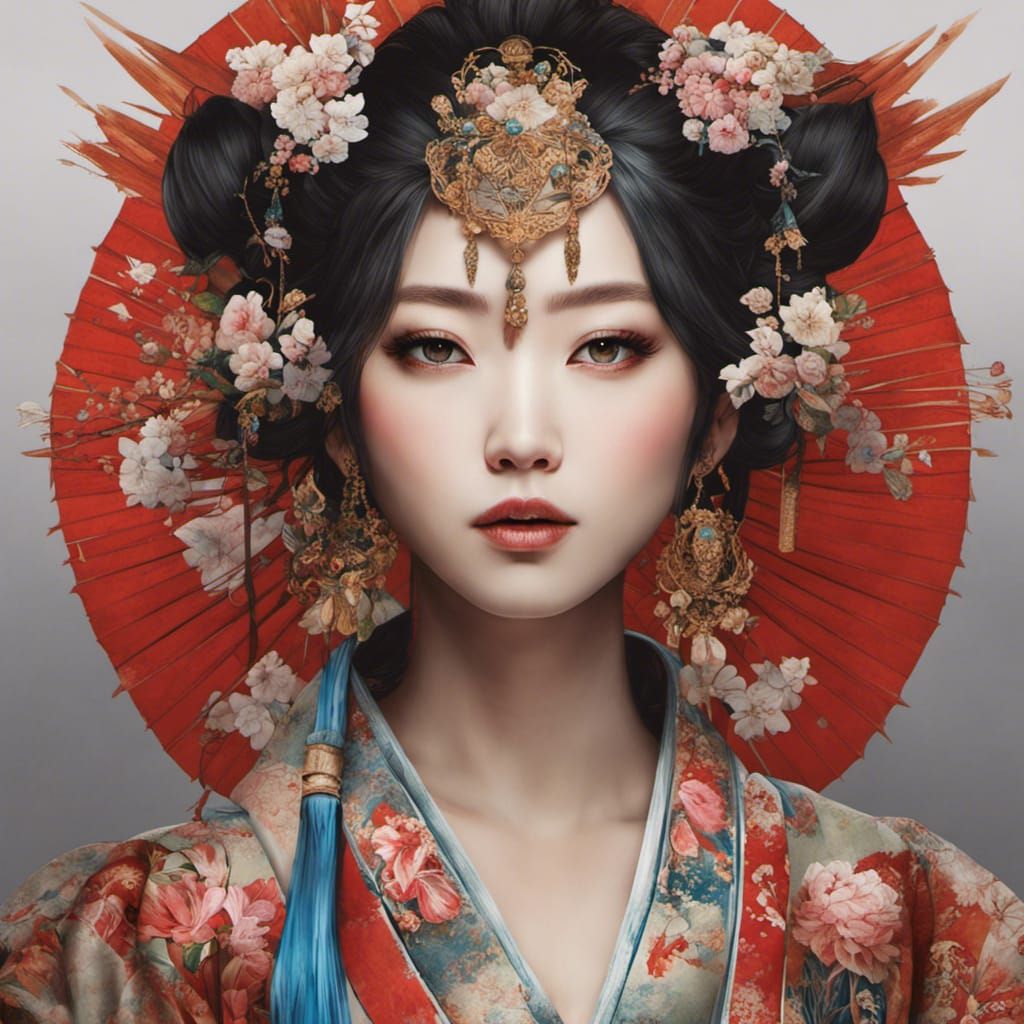 Japanese Royalty - AI Generated Artwork - NightCafe Creator