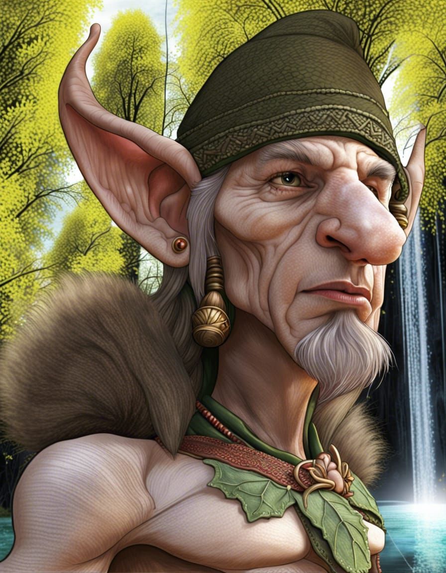 big nose elf, photorealistic, realistic, detailed, intricate - AI Generated Artwork - NightCafe ...