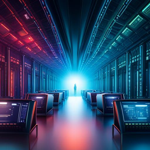 Welcome to the Computer Lab - AI Generated Artwork - NightCafe Creator