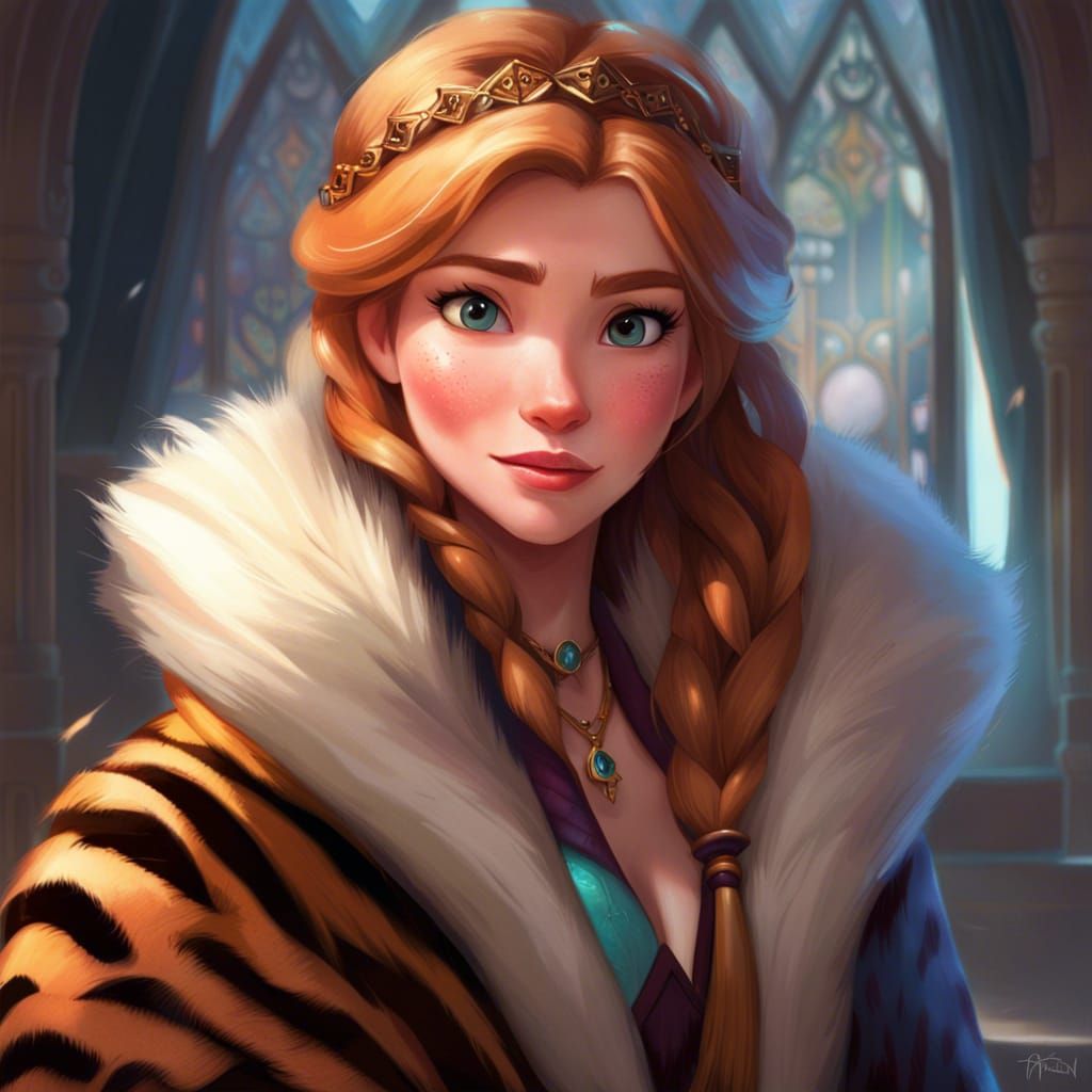 Princess Anna - AI Generated Artwork - NightCafe Creator