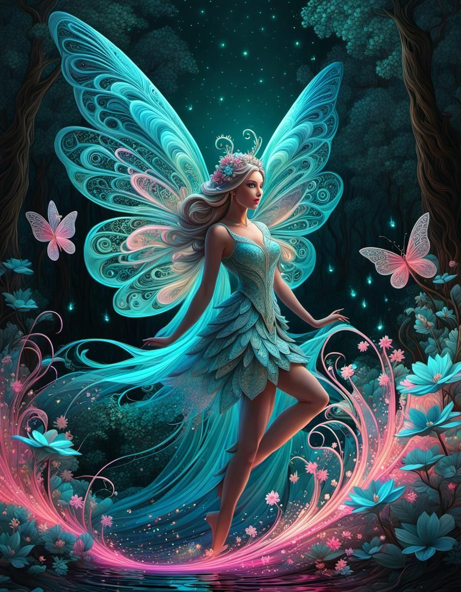 Fairy - AI Generated Artwork - NightCafe Creator