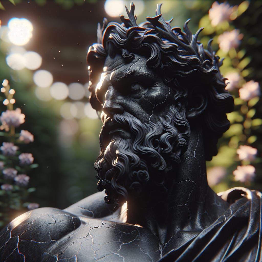 Statue of Hades - AI Generated Artwork - NightCafe Creator