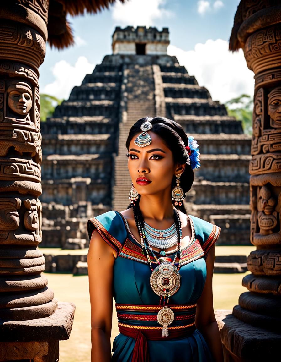 Maya Princess #83 - AI Generated Artwork - NightCafe Creator