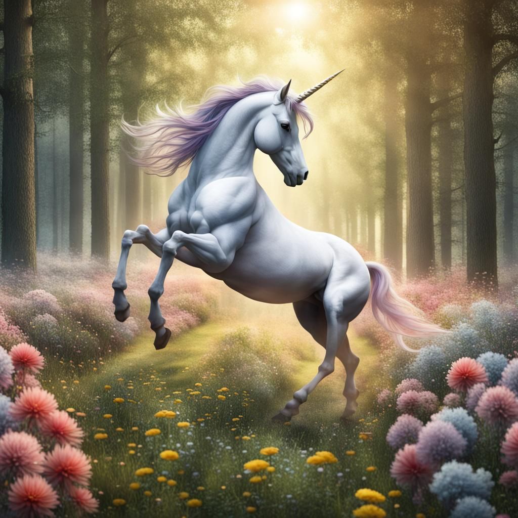 Unicorn - AI Generated Artwork - NightCafe Creator