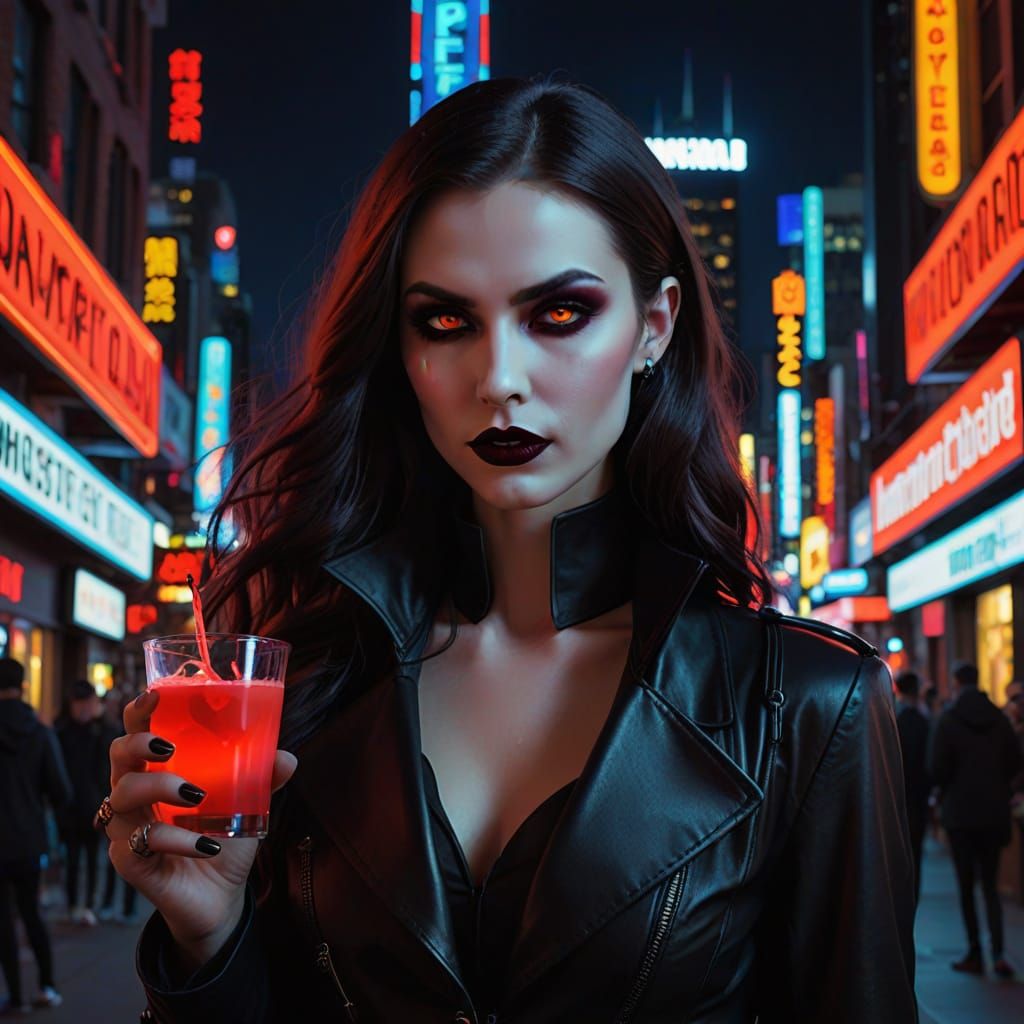 Modern Vampires in Urban Landscapes - AI Art