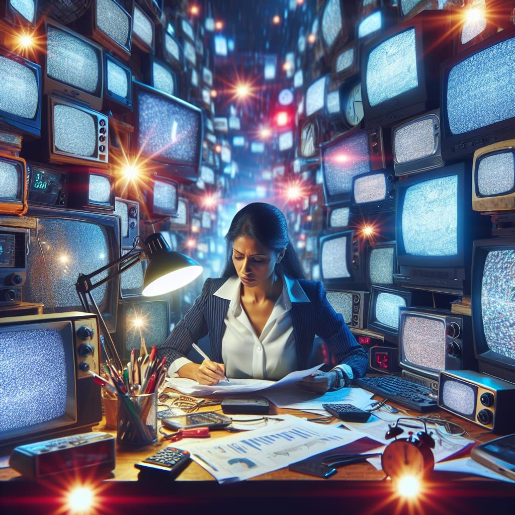 ADHD Visualised - AI Generated Artwork - NightCafe Creator