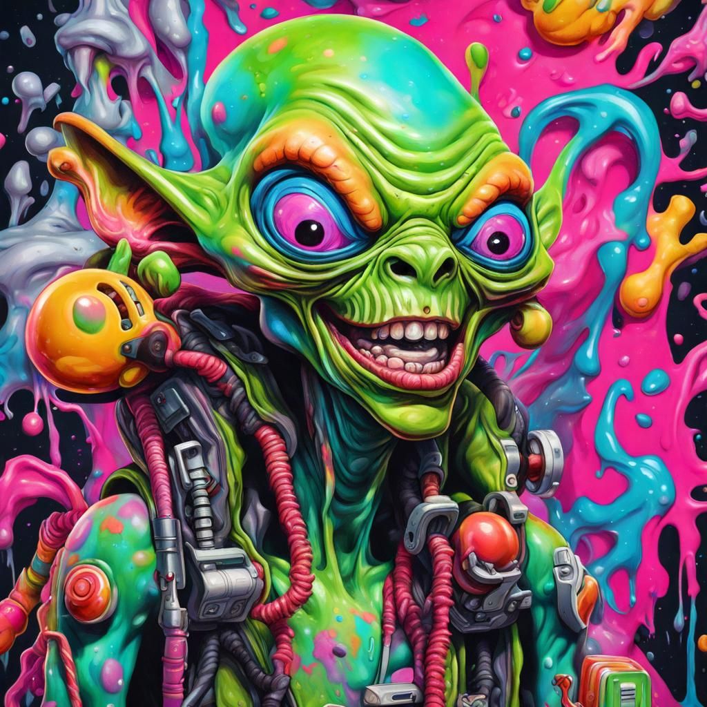 Alien Mutant - AI Generated Artwork - NightCafe Creator