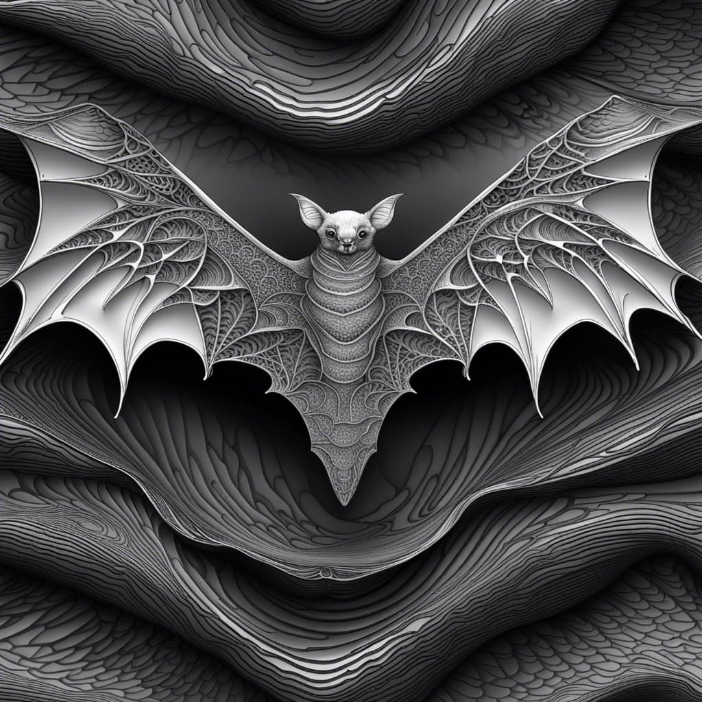 Hyper realistic bat 2 - AI Generated Artwork - NightCafe Creator