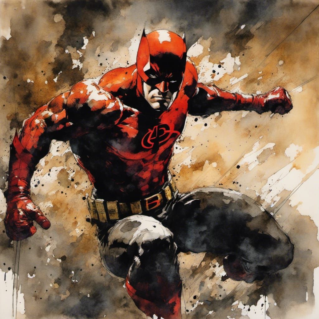 Daredevil - AI Generated Artwork - NightCafe Creator