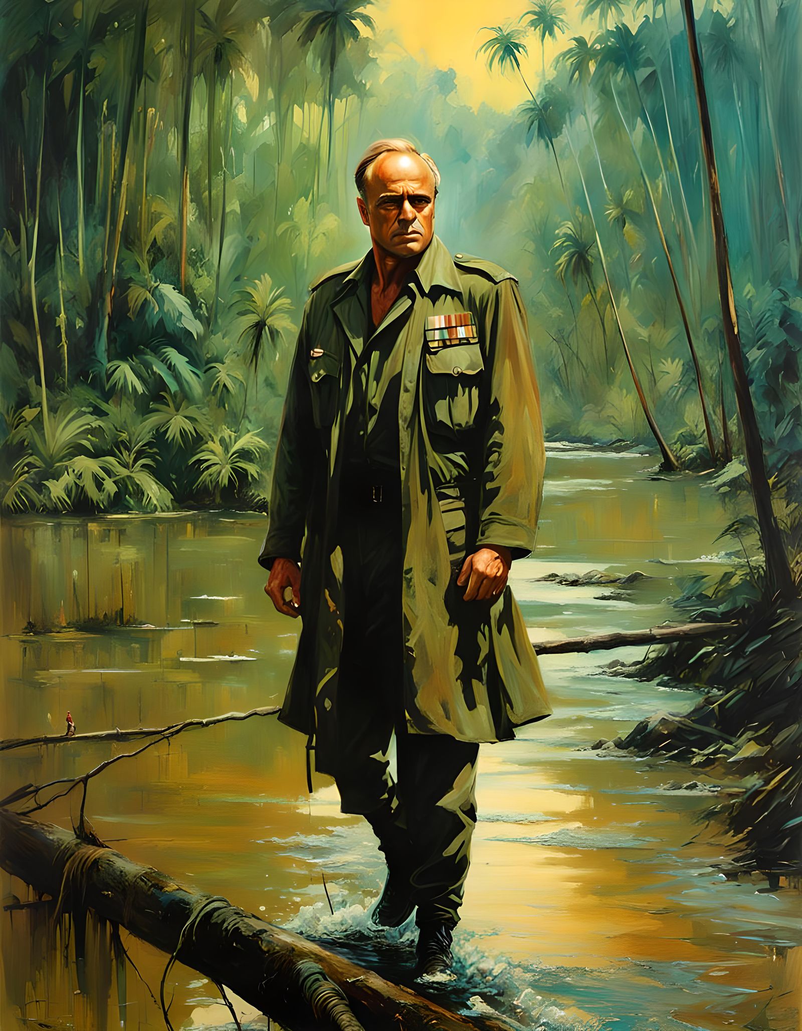 Colonel Kurtz - AI Generated Artwork - NightCafe Creator