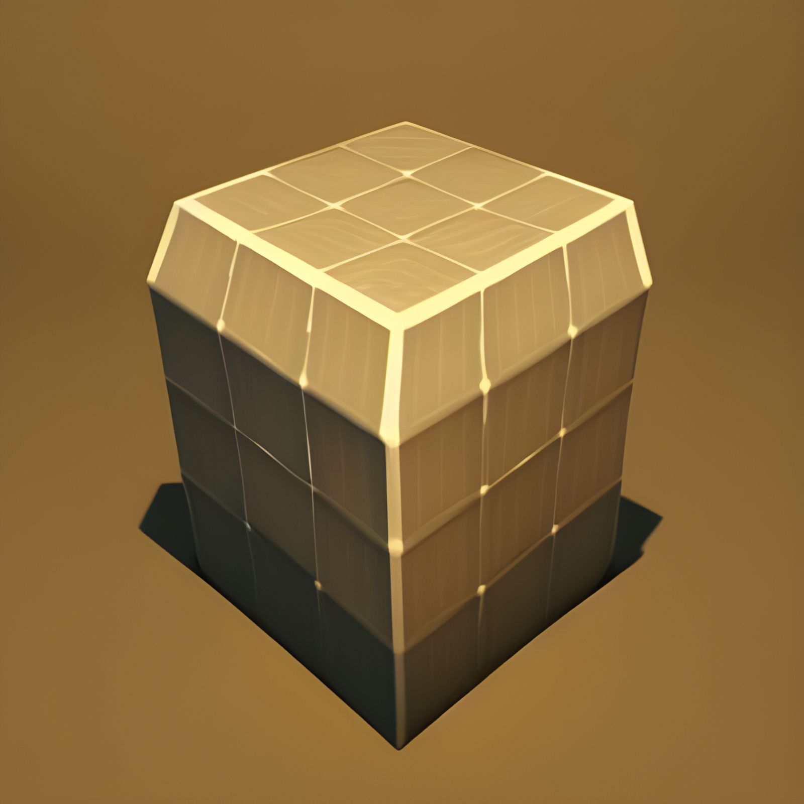 Vintage Cube Pattern - AI Generated Artwork - NightCafe Creator