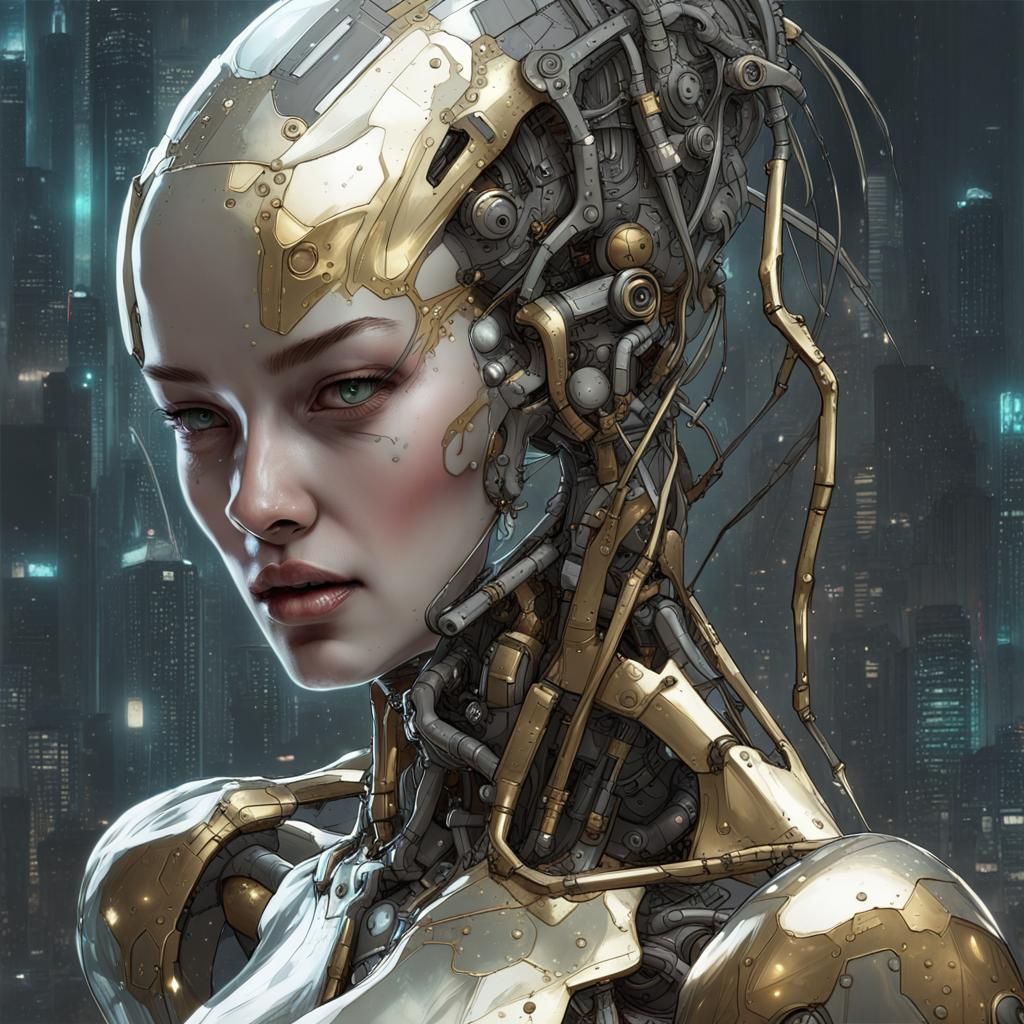 bioroid - AI Generated Artwork - NightCafe Creator