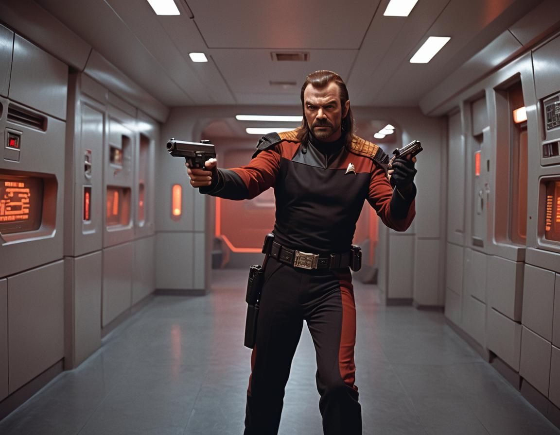What Starfleet Security Officers are like in their imaginations! - AI ...