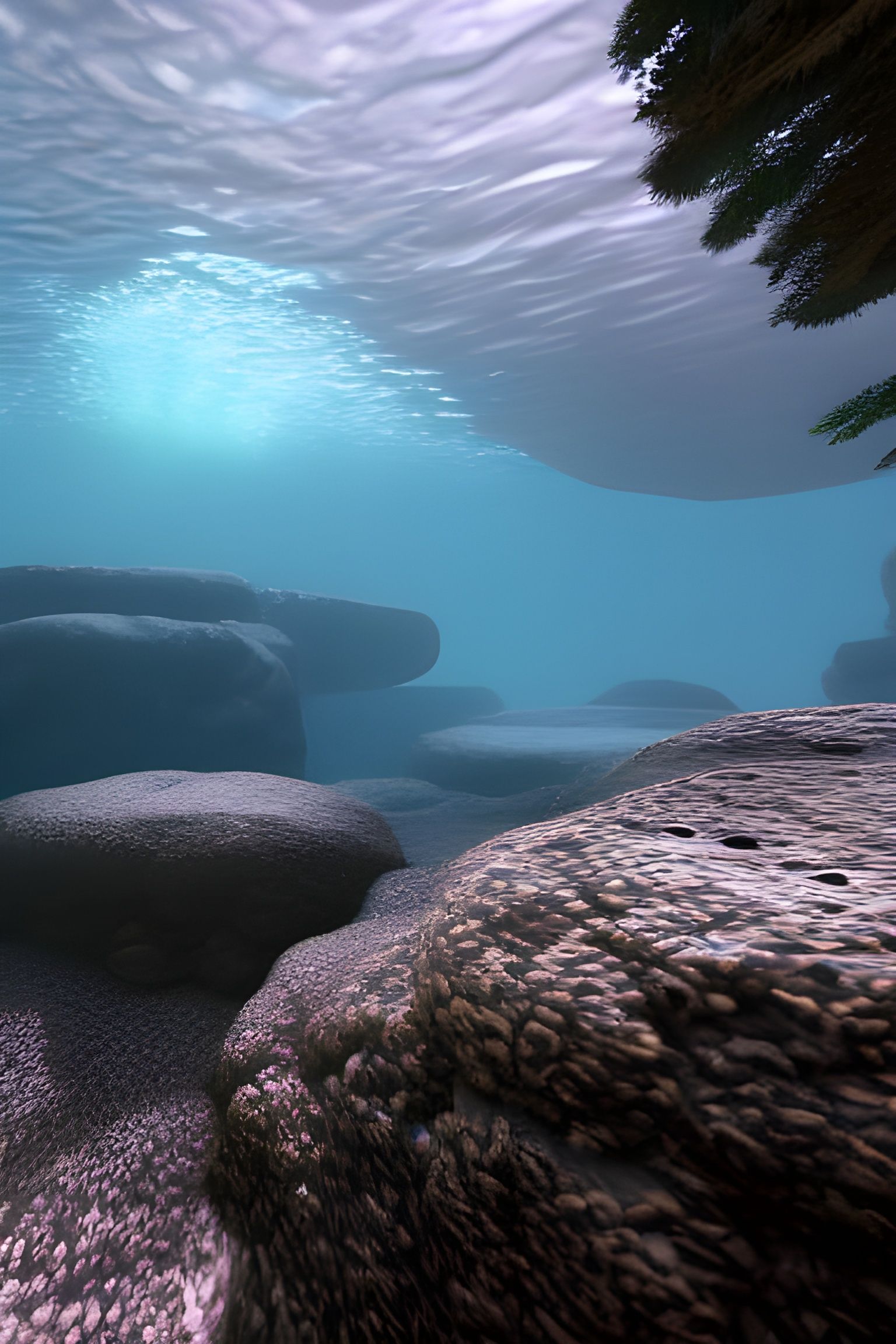 Rock Bottom - AI Generated Artwork - NightCafe Creator