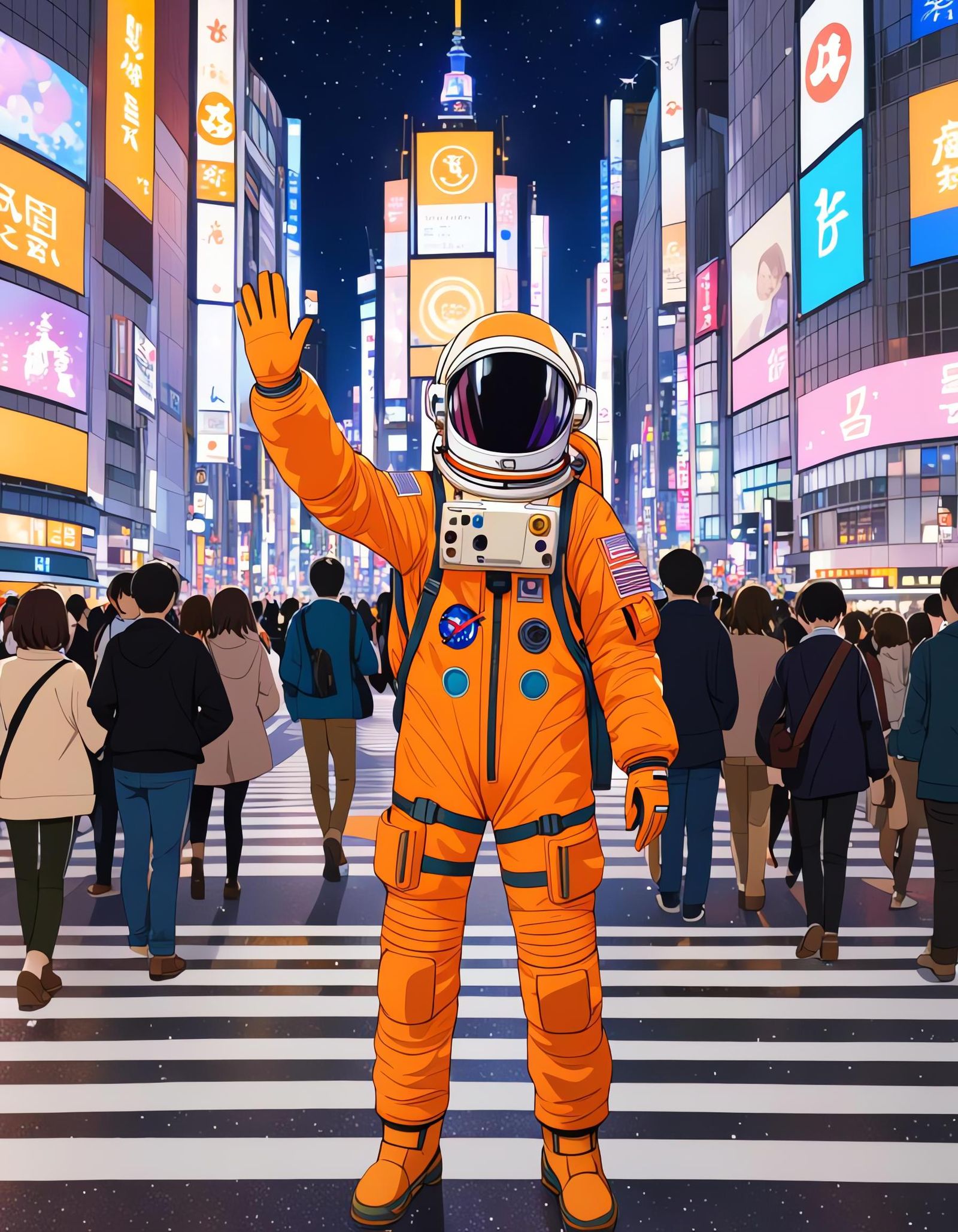 hinty (astronaut) - AI Generated Artwork - NightCafe Creator