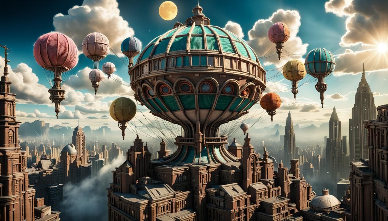 utopian world - AI Generated Artwork - NightCafe Creator