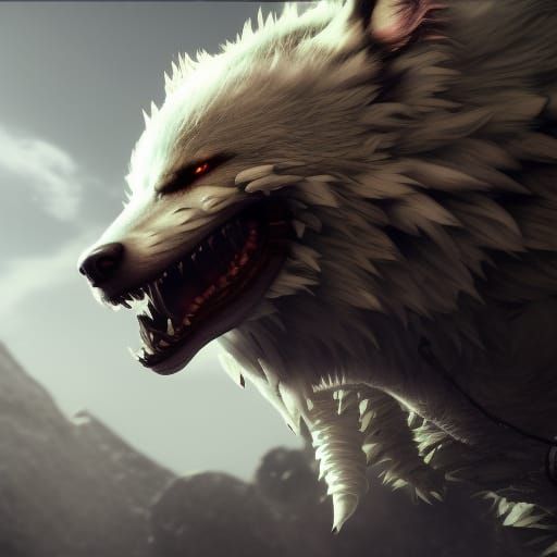 Fenrir - AI Generated Artwork - NightCafe Creator