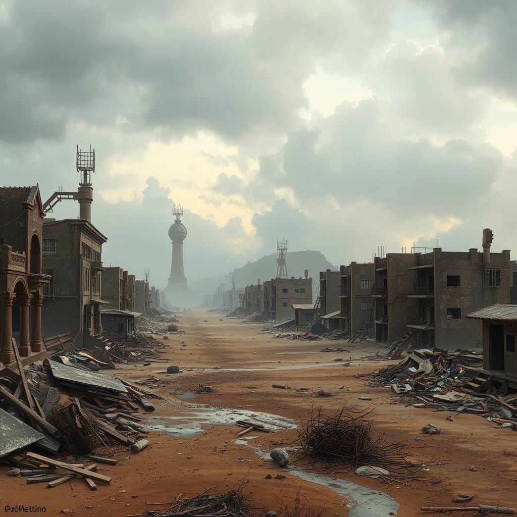 "Zero, Zip, Zilch, Nada" - Gritty Post-Apocalyptic Wasteland...