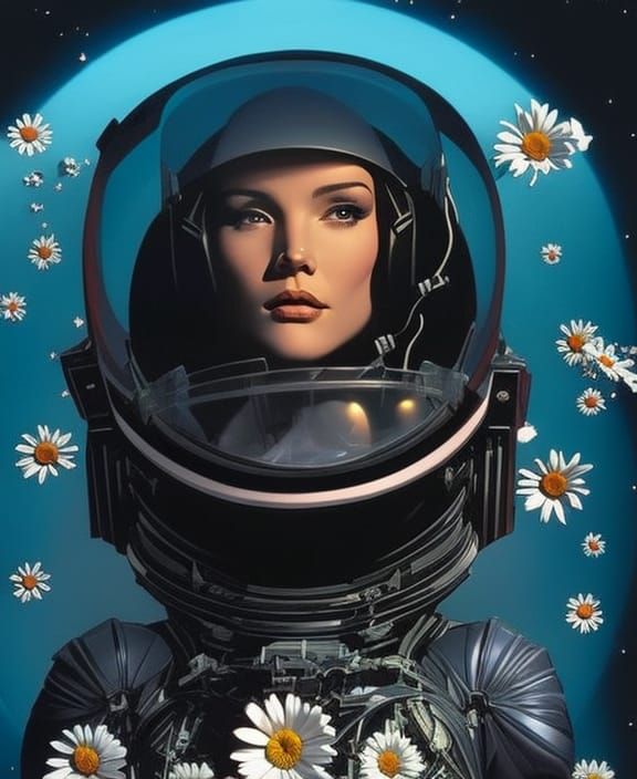 Daisy field - AI Generated Artwork - NightCafe Creator