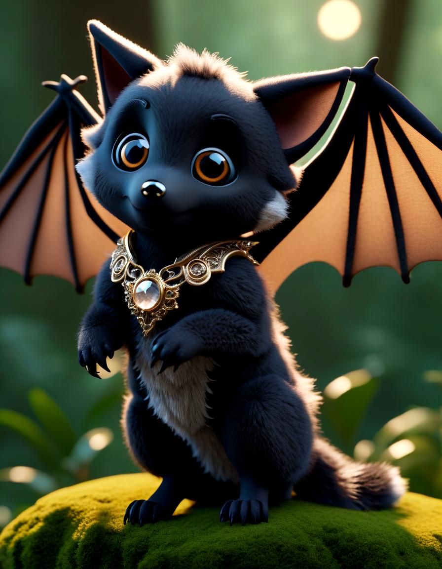 Wolf Bat - AI Generated Artwork - NightCafe Creator