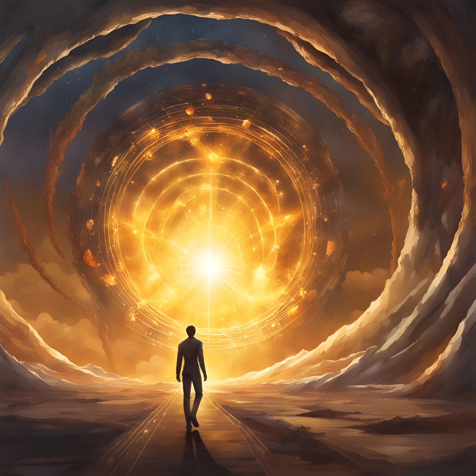 Astral walking - AI Generated Artwork - NightCafe Creator