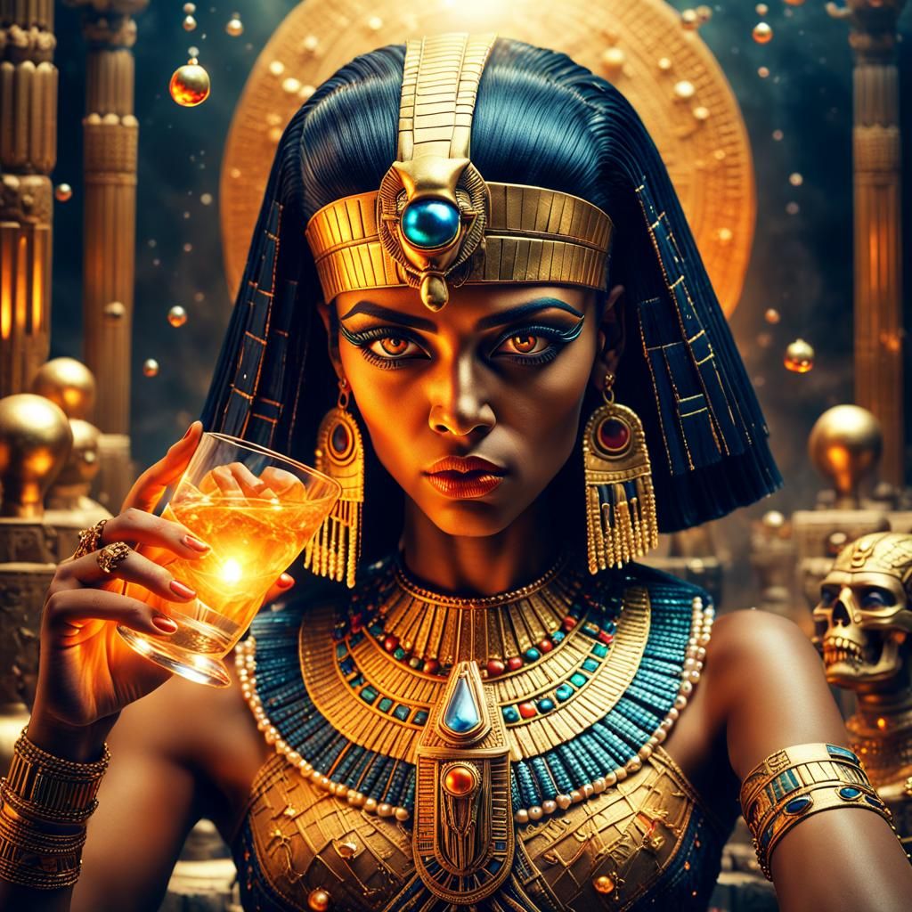 Cleopatra #3 (EGY) - AI Generated Artwork - NightCafe Creator