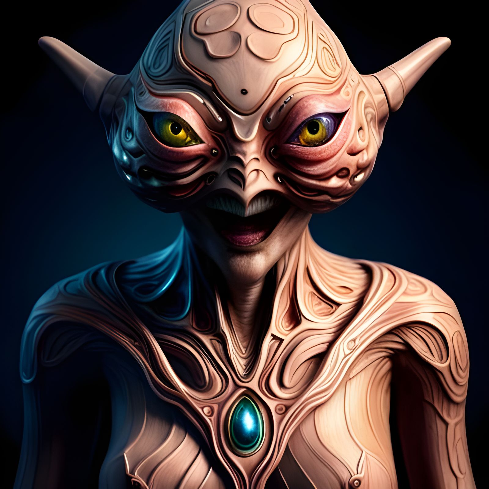 Entities IV - AI Generated Artwork - NightCafe Creator