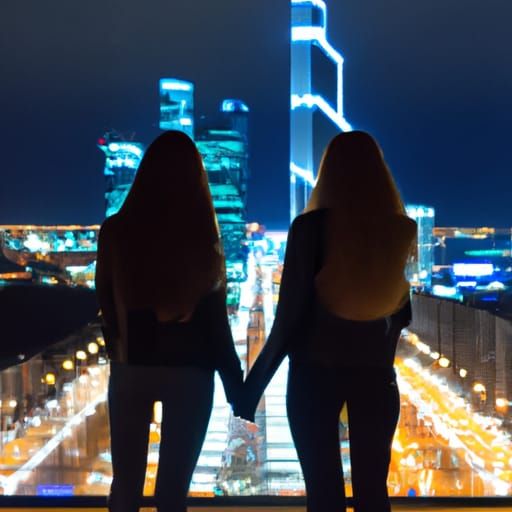 Girl friends - AI Generated Artwork - NightCafe Creator