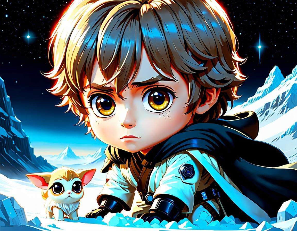 Chibi luke-skywalker - AI Generated Artwork - NightCafe Creator