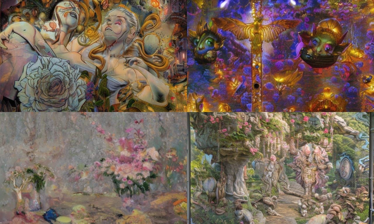 of expired exasperations, by Wrightson, Brom, Josephine Wall, shadow ...