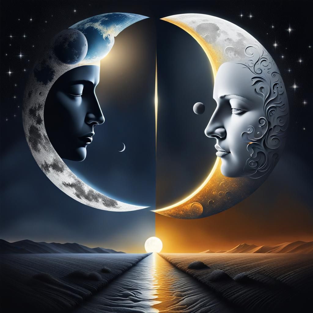 Duality as a way to achieve balance in the world. - AI Generated ...